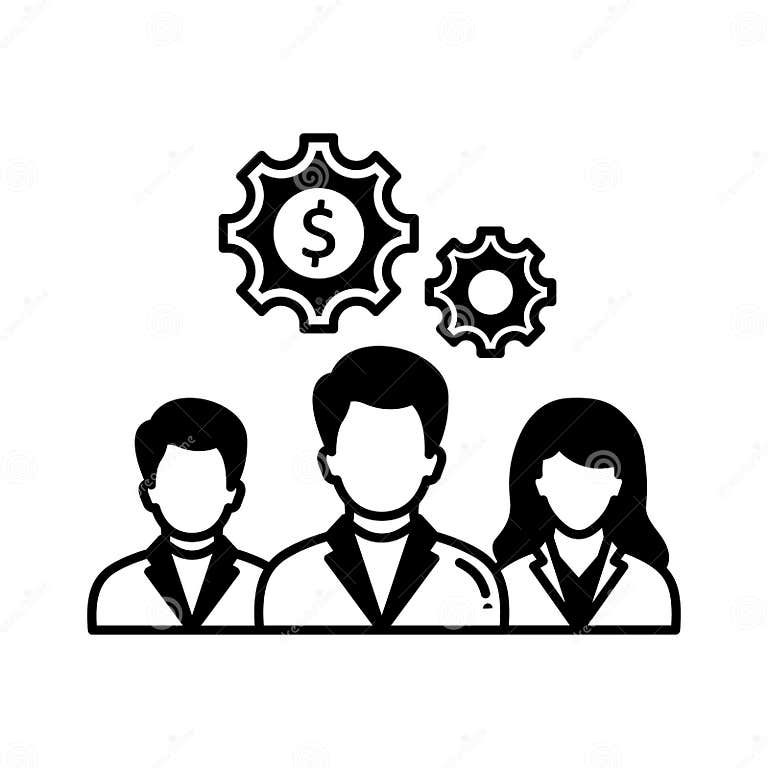 Banking Staff Vector Icon Which Can Easily Modify or Edit Stock Vector ...