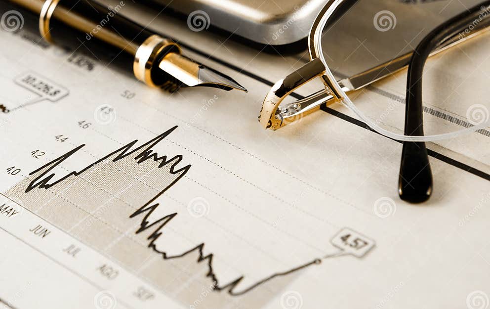 Banking statistics stock image. Image of data, detail - 18677291