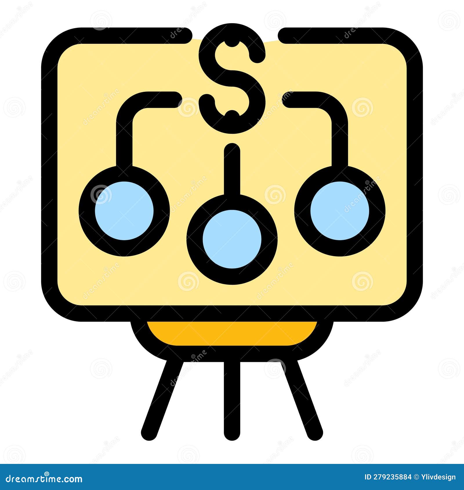 Banking Support Icon Vector Flat Stock Vector - Illustration of ...