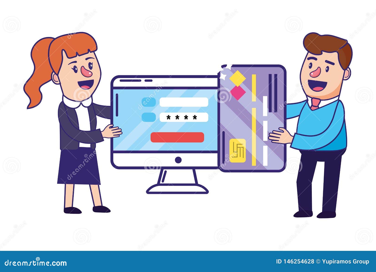 Banking Teamwork Financial Planning Stock Vector - Illustration of ...