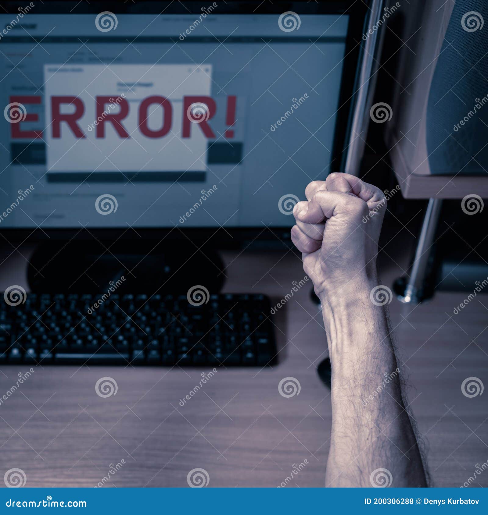 Banking Transaction Failure Stock Photo - Image of financial, delete ...
