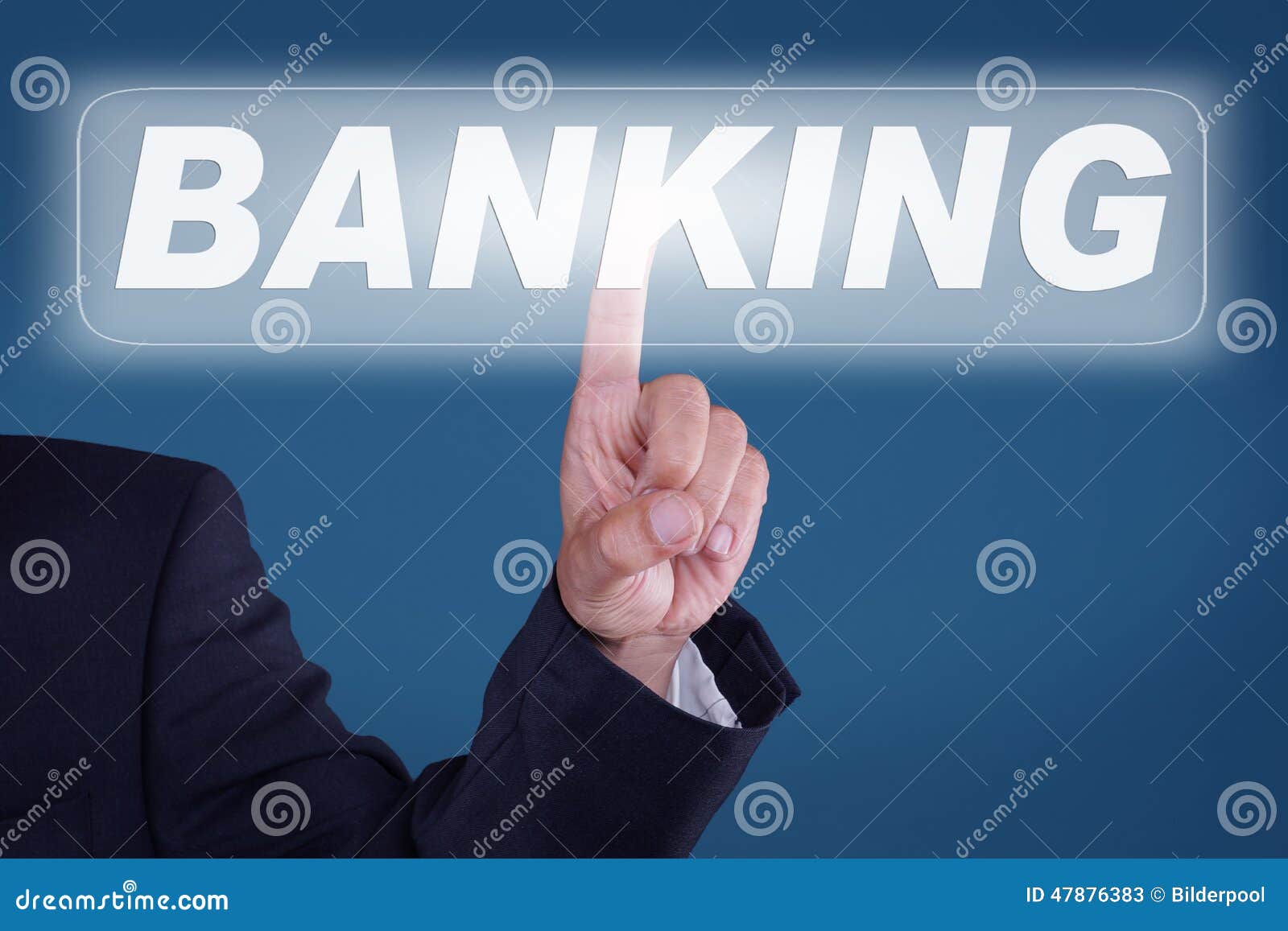 Banking stock image. Image of pressing, business, digital - 47876383