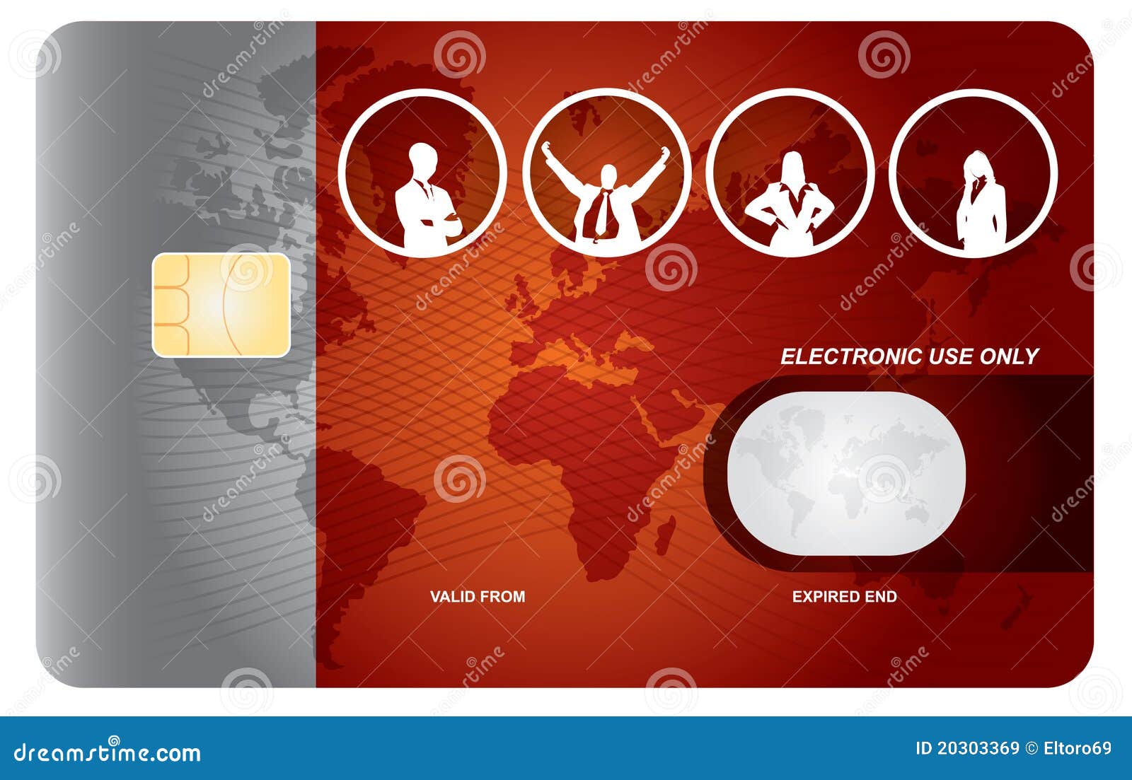 Bankkaart vector illustratie. Illustration of geld, illustratie - 20303369