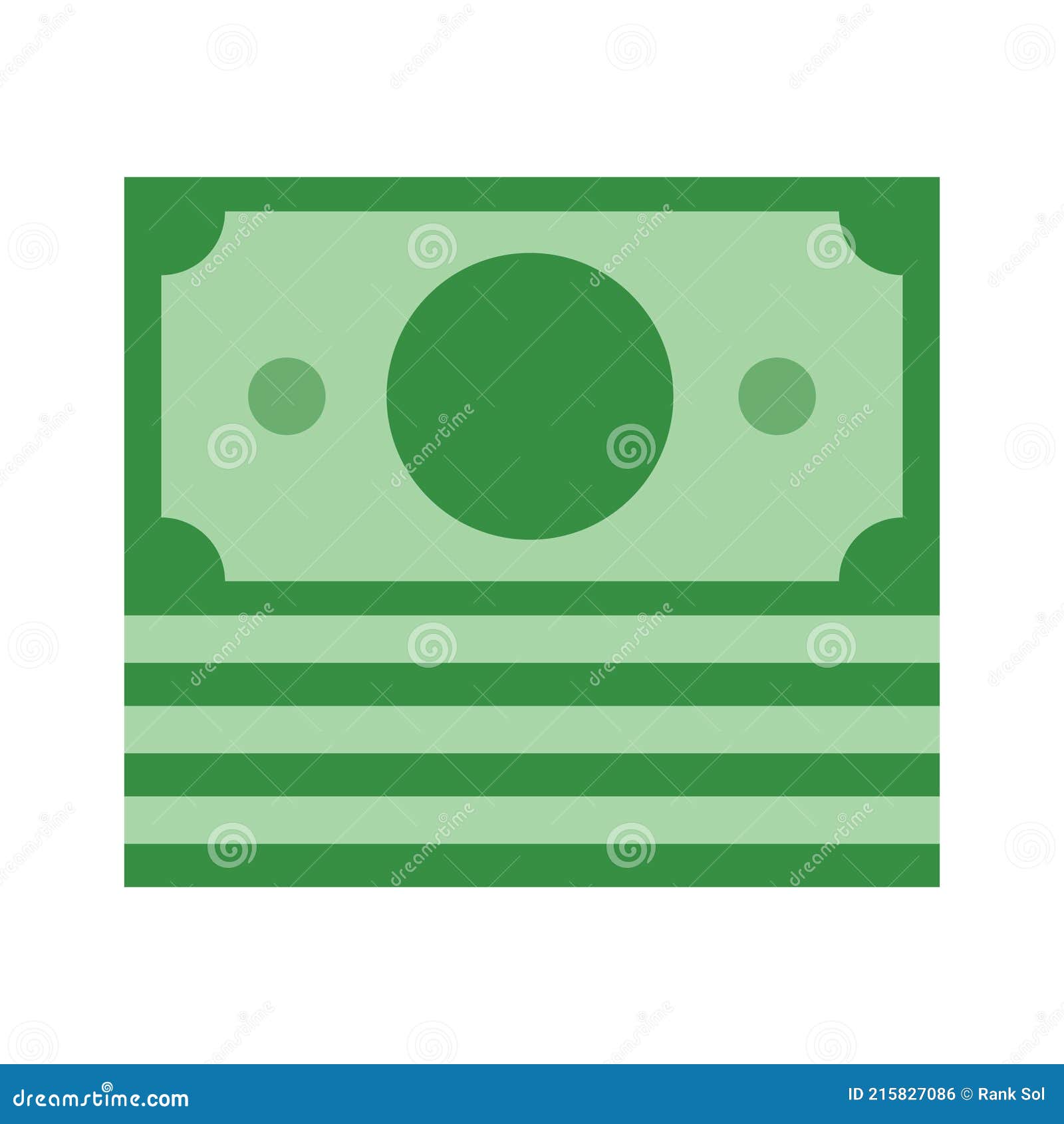 Banknote Color Vector Icon Which Can Easily Modify or Edit Stock Vector ...