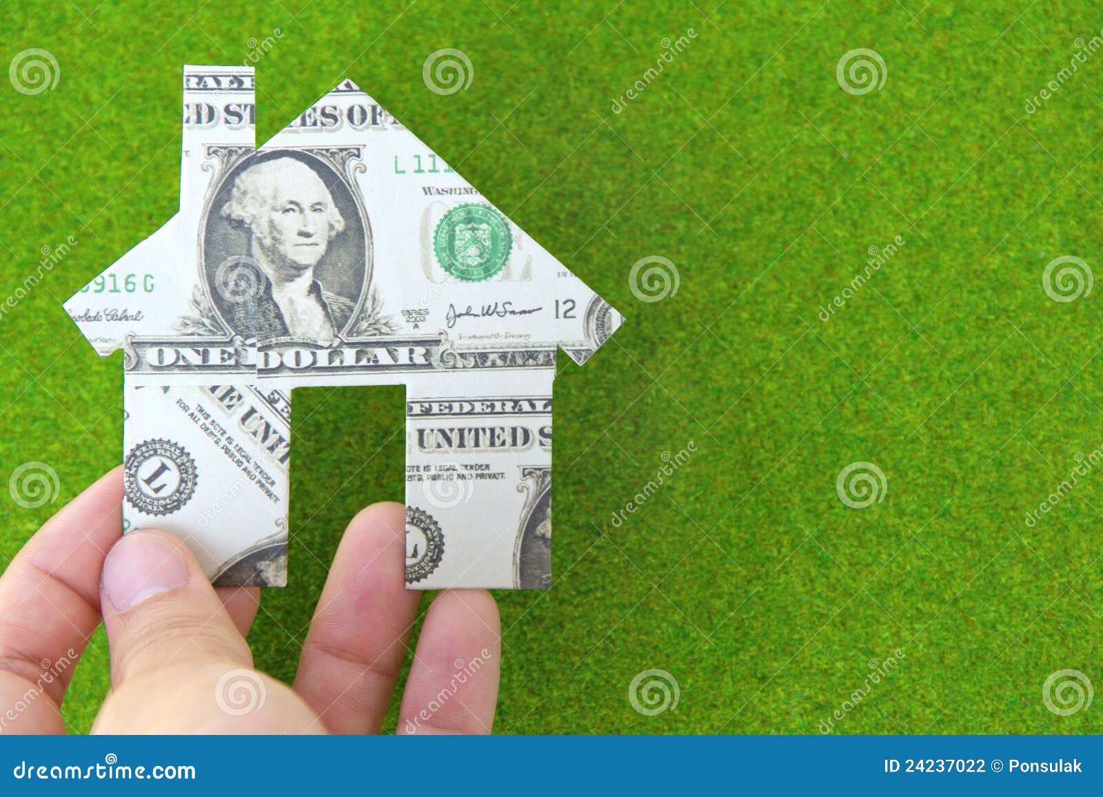 Banknote house icon stock photo. Image of concept, green - 24237022