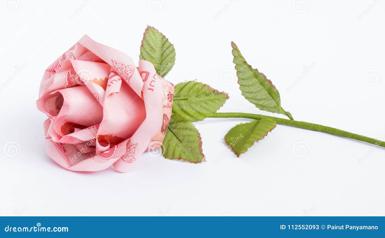 A Banknote Rose stock image. Image of bouquet, happy - 112552093