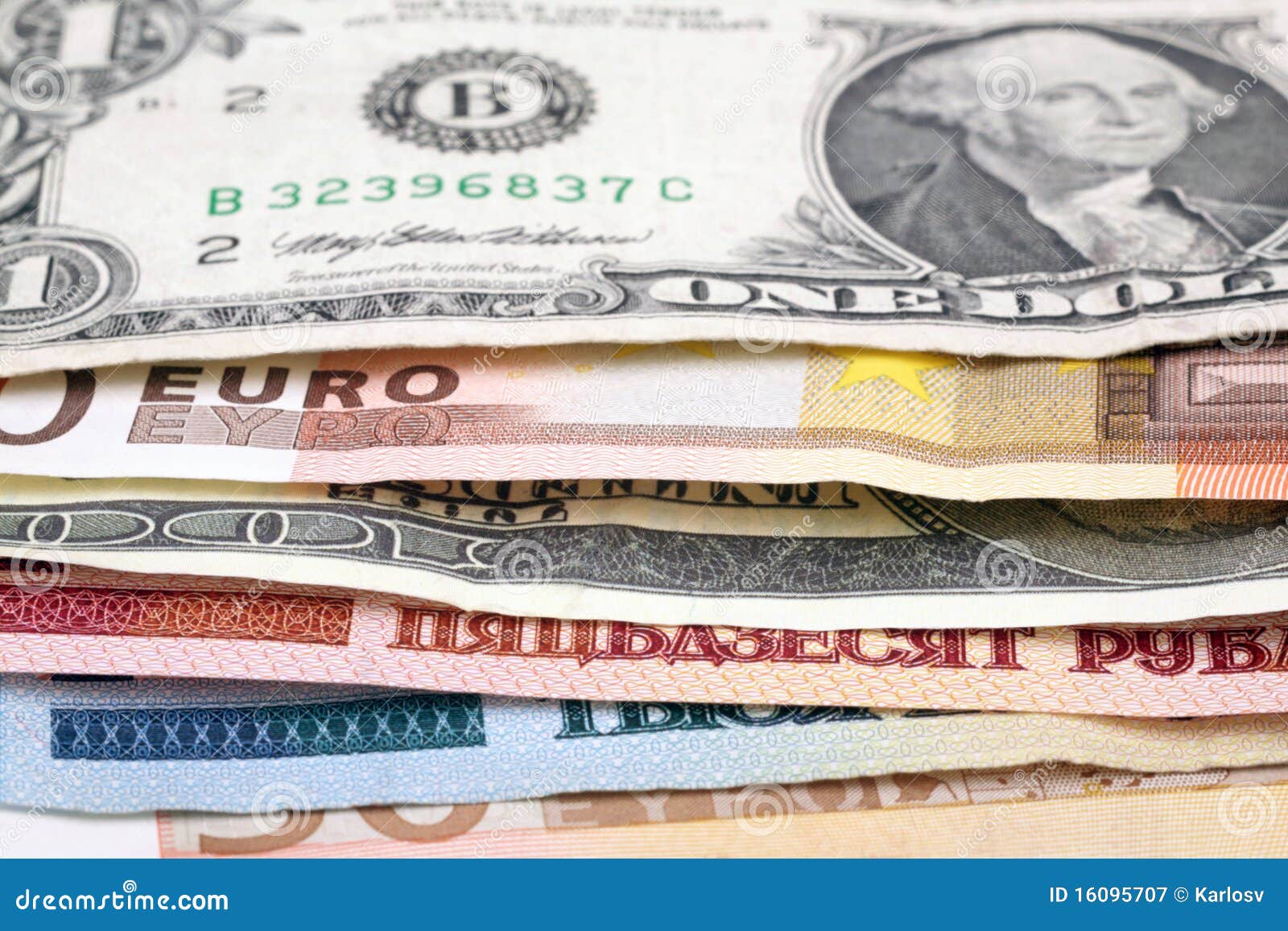 Banknotes stock image. Image of mammon, sent, paper, business - 16095707