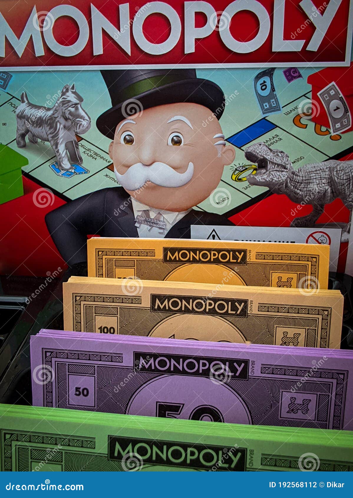Banknotes of the Board Game & X22;Monopoly& X22;. Editorial Photography ...