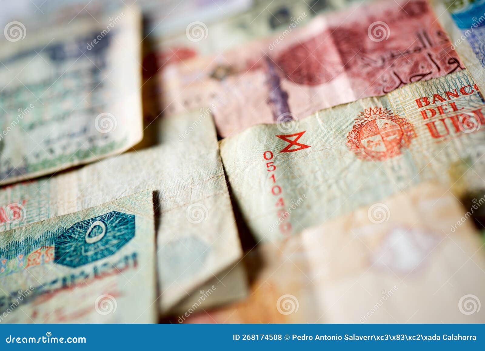 Banknotes of Countries of the World Stock Photo - Image of selective ...