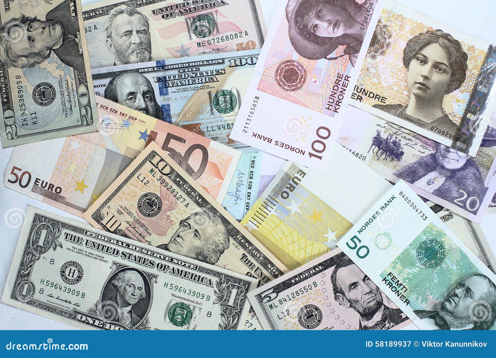 Banknotes stock image. Image of europe, payment, euro - 58189937