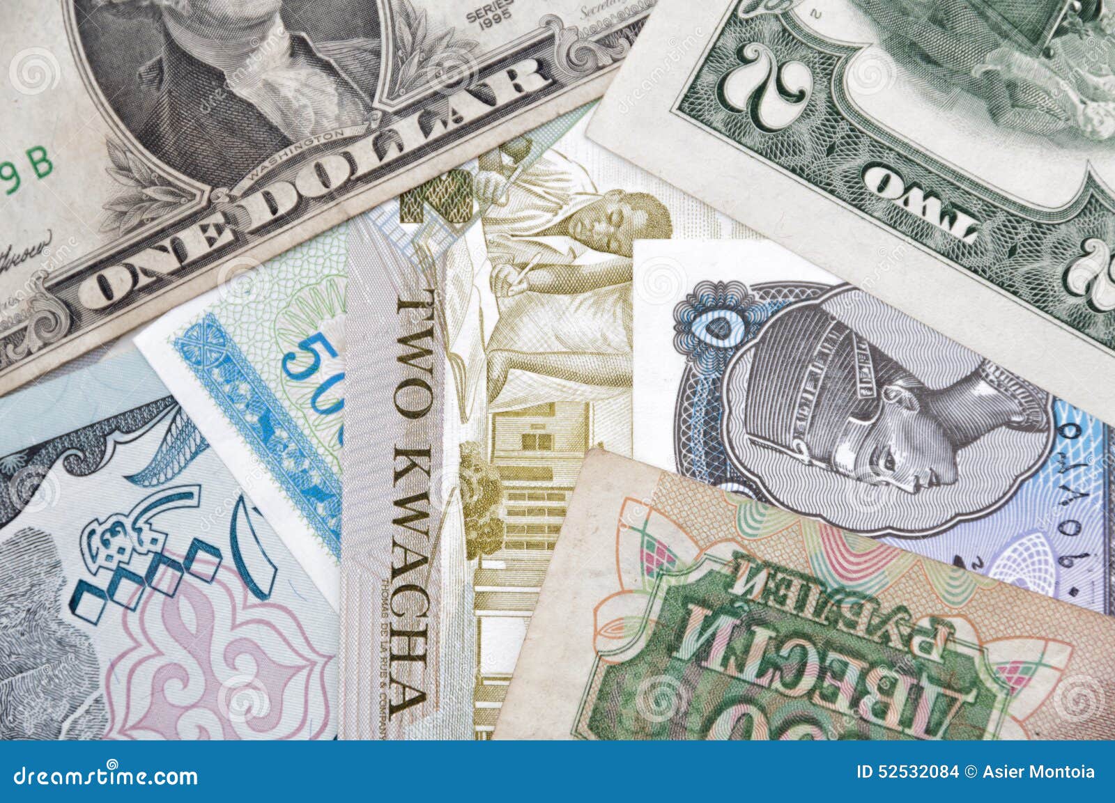 Banknotes stock photo. Image of banknote, note, dollar - 52532084