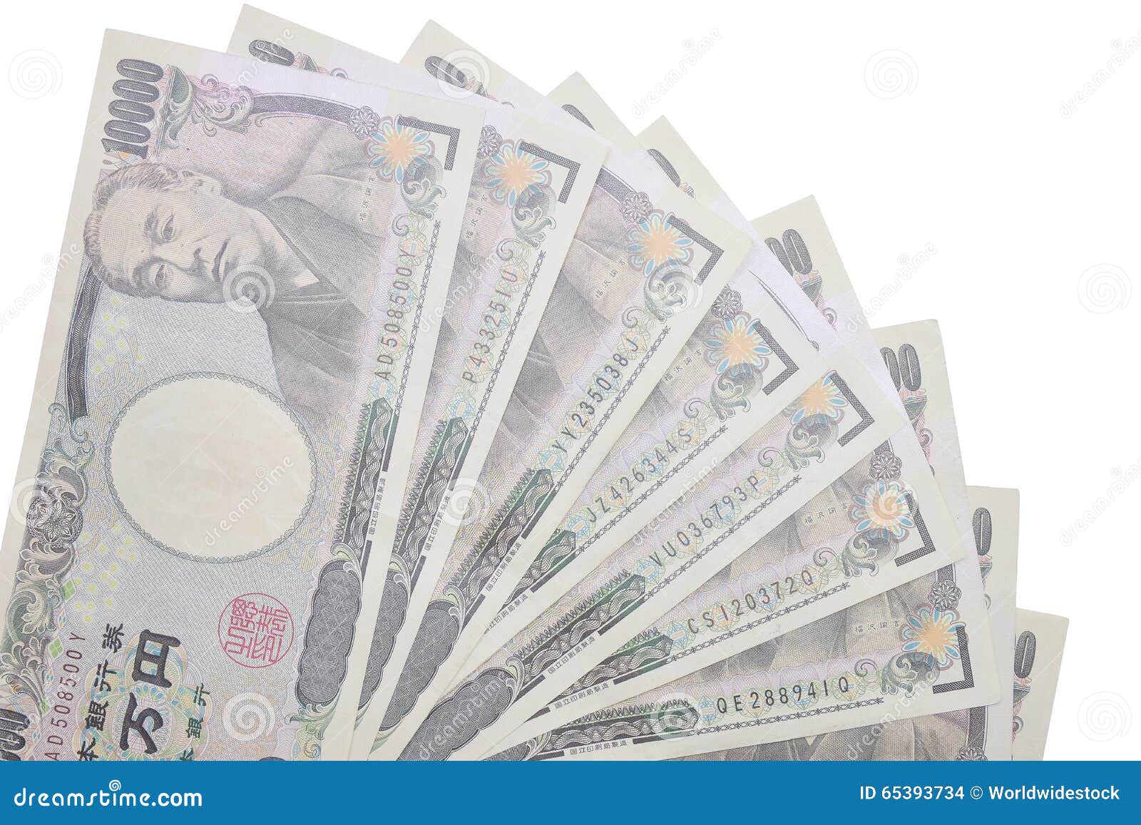 Banknotes of the Japanese Yen Stock Photo - Image of japan, bill: 65393734