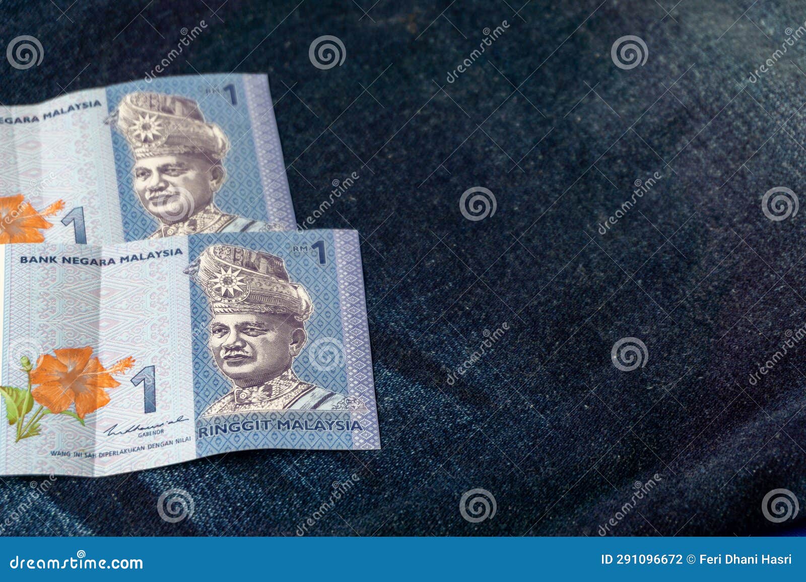 Banknotes of Malaysia. Close Up of Malaysian Ringgit in Jeans Pocket ...