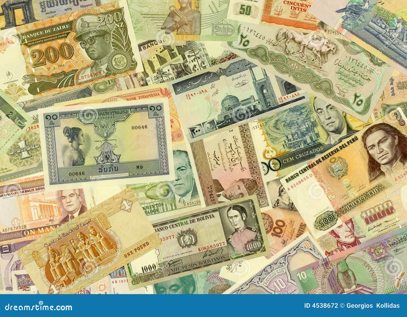 Banknotes Texture stock photo. Image of many, rich, concept - 4538672