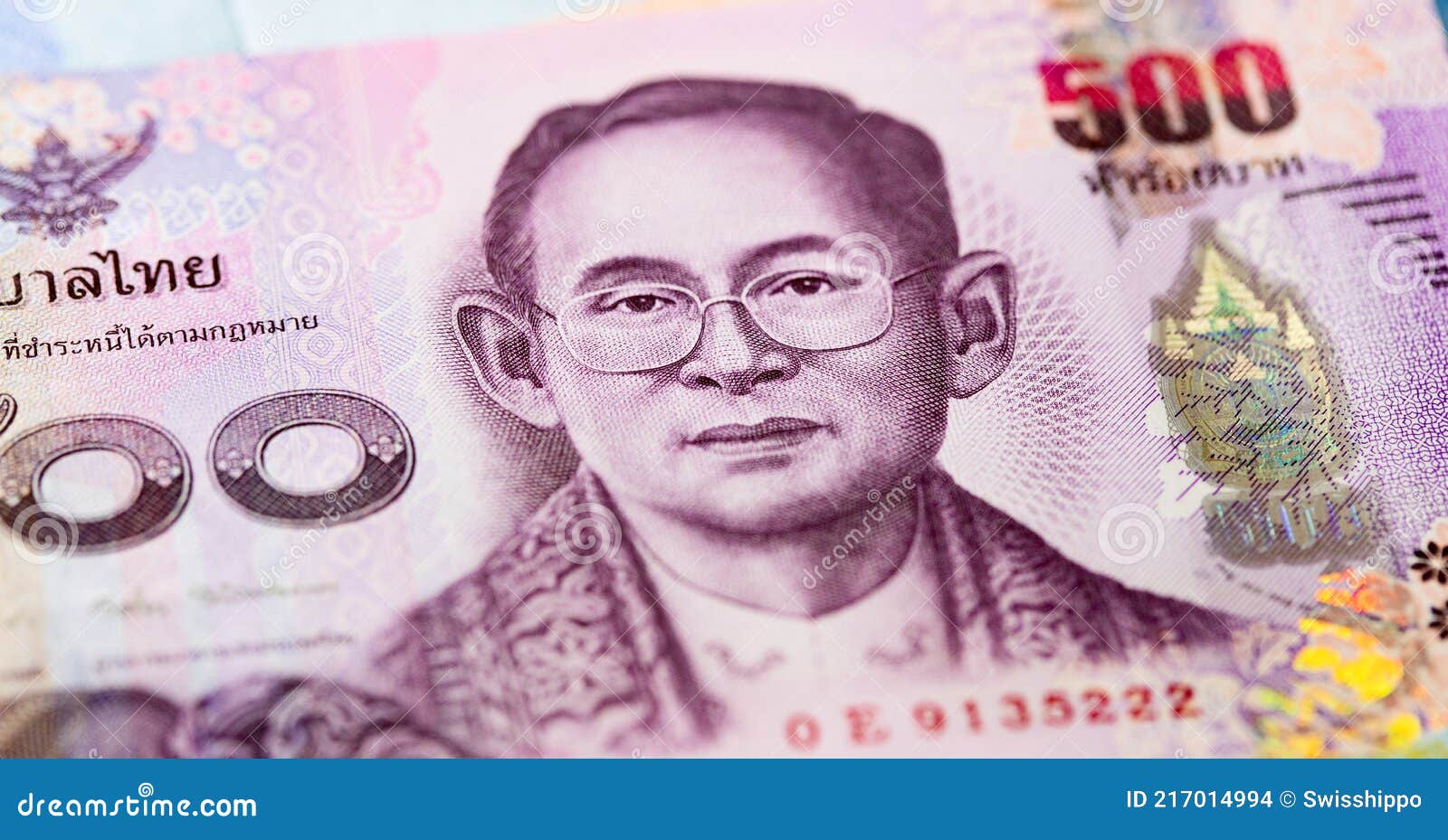 Banknotes of Thailand stock photo. Image of business - 217014994