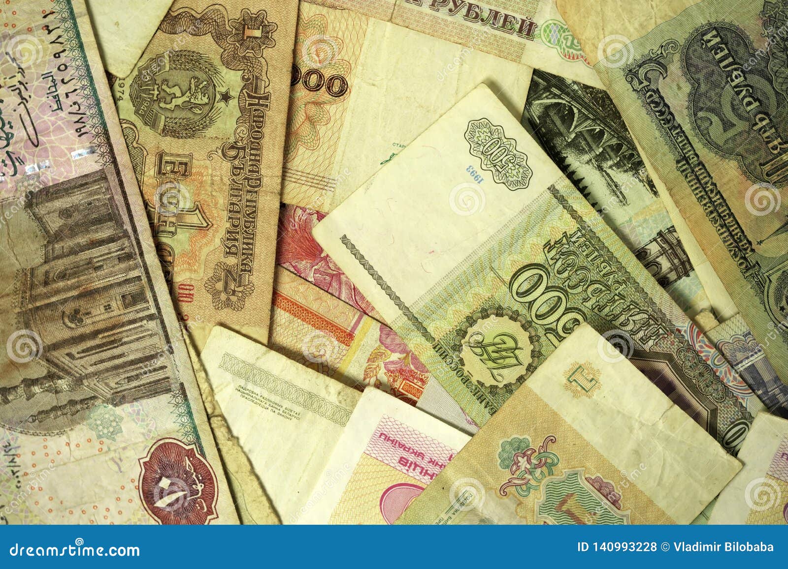 Banknotes and Treasury Notes Stock Photo - Image of pensions, trade ...