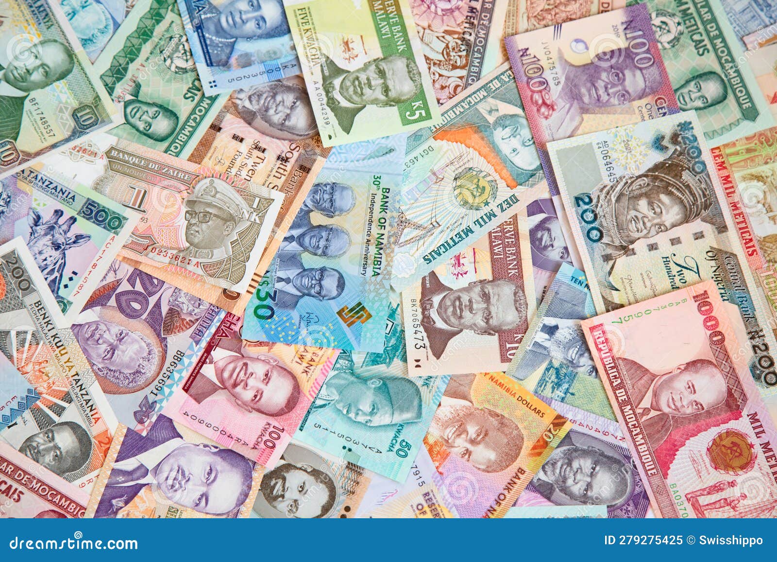 Banknotes stock image. Image of south, foreign, banking - 279275425