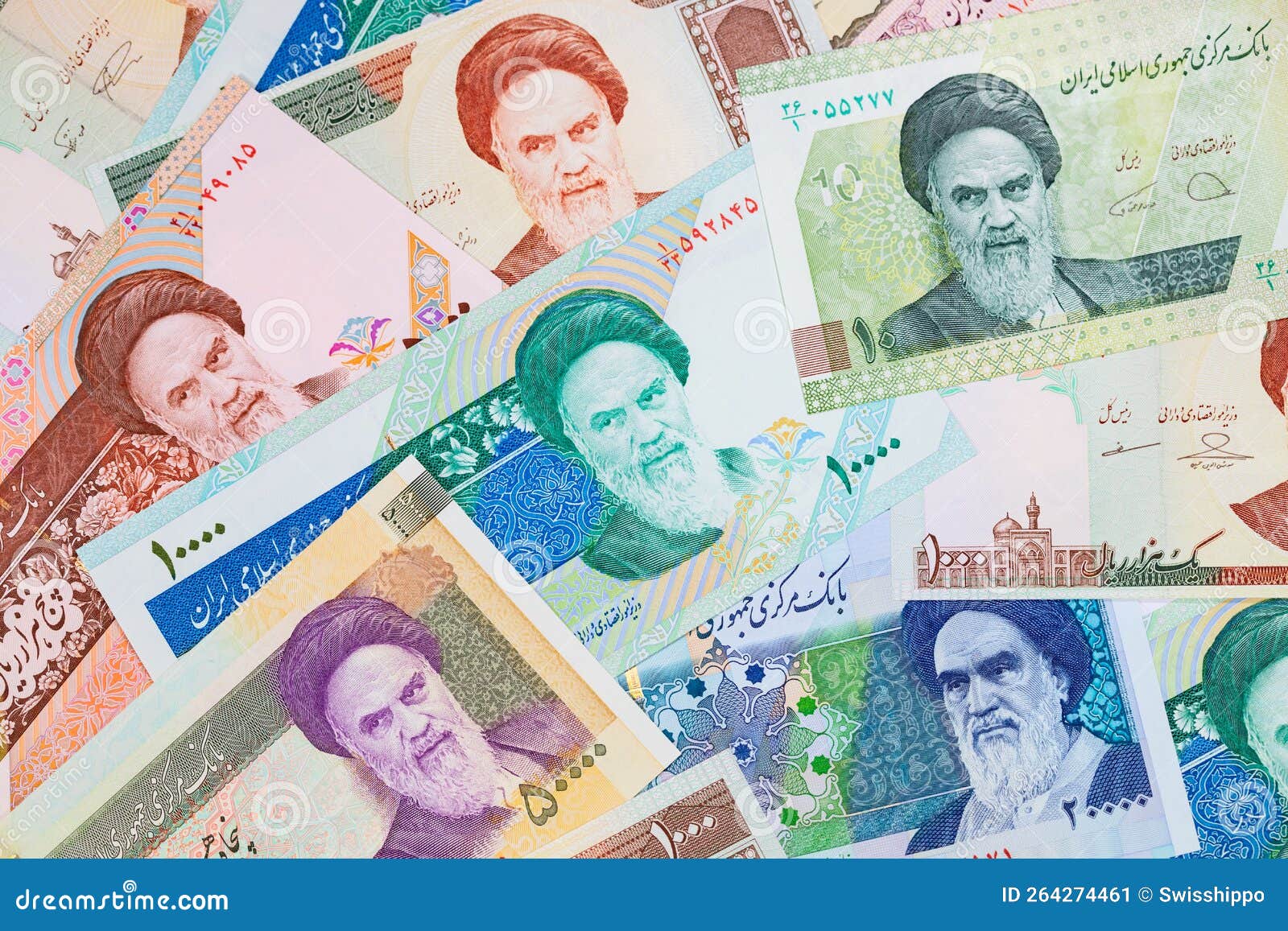 Banknotes stock image. Image of financial, money, islamic - 264274461