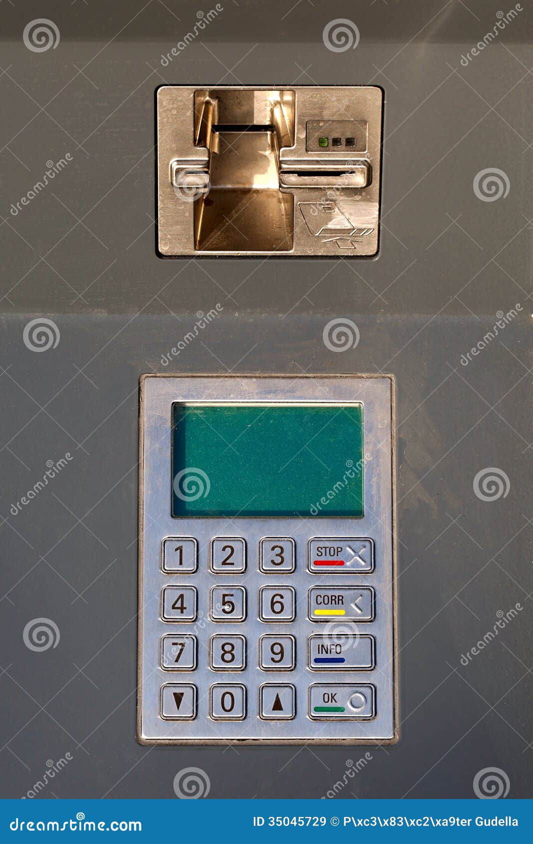 Bankomat fotografering för bildbyråer. Bild av elektroniskt - 35045729