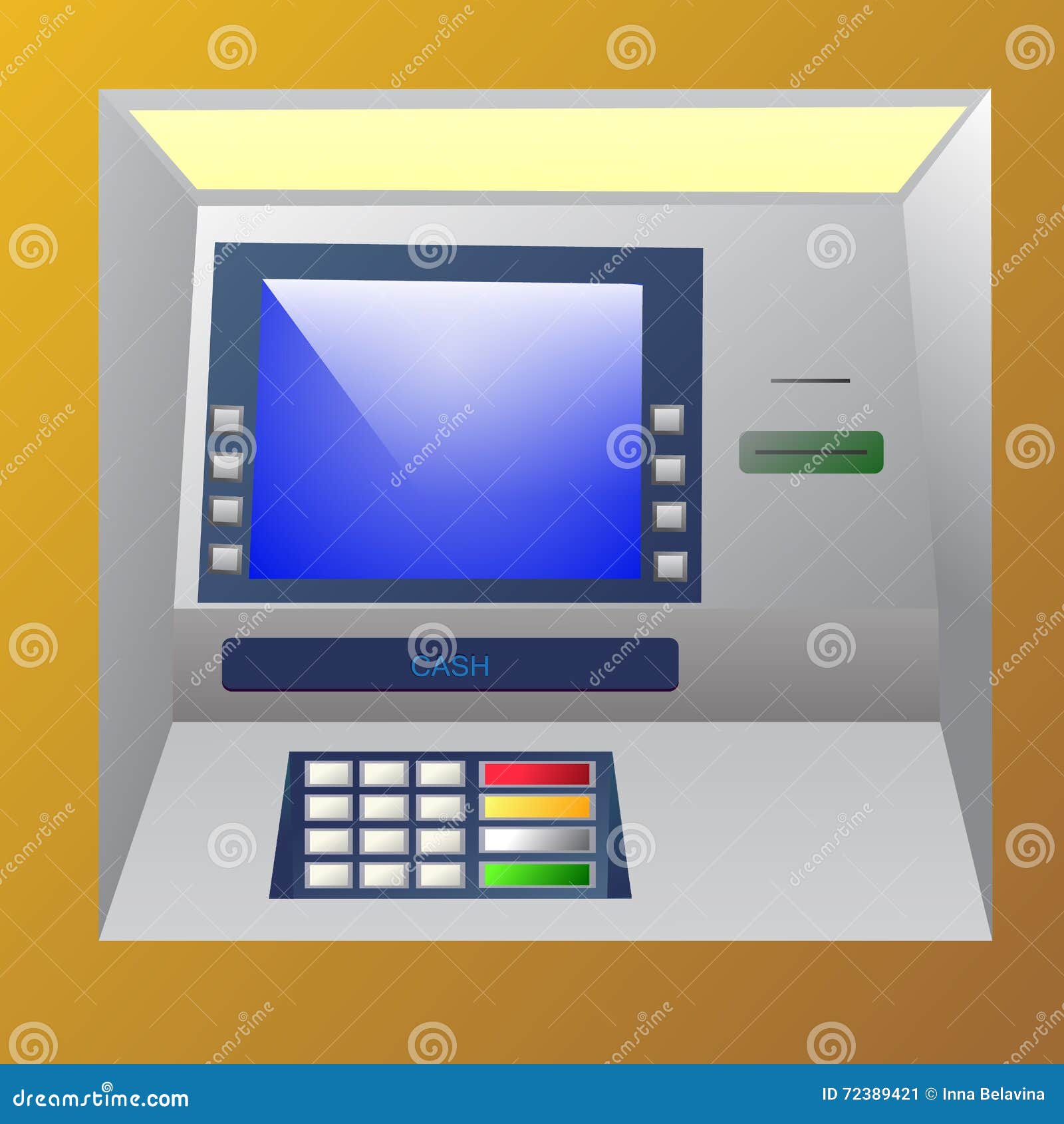 Bankomat Vector Illustration. Stock Vector - Illustration of business ... Bankomat Vector Illustration. Stock Vector - Illustration of business ...