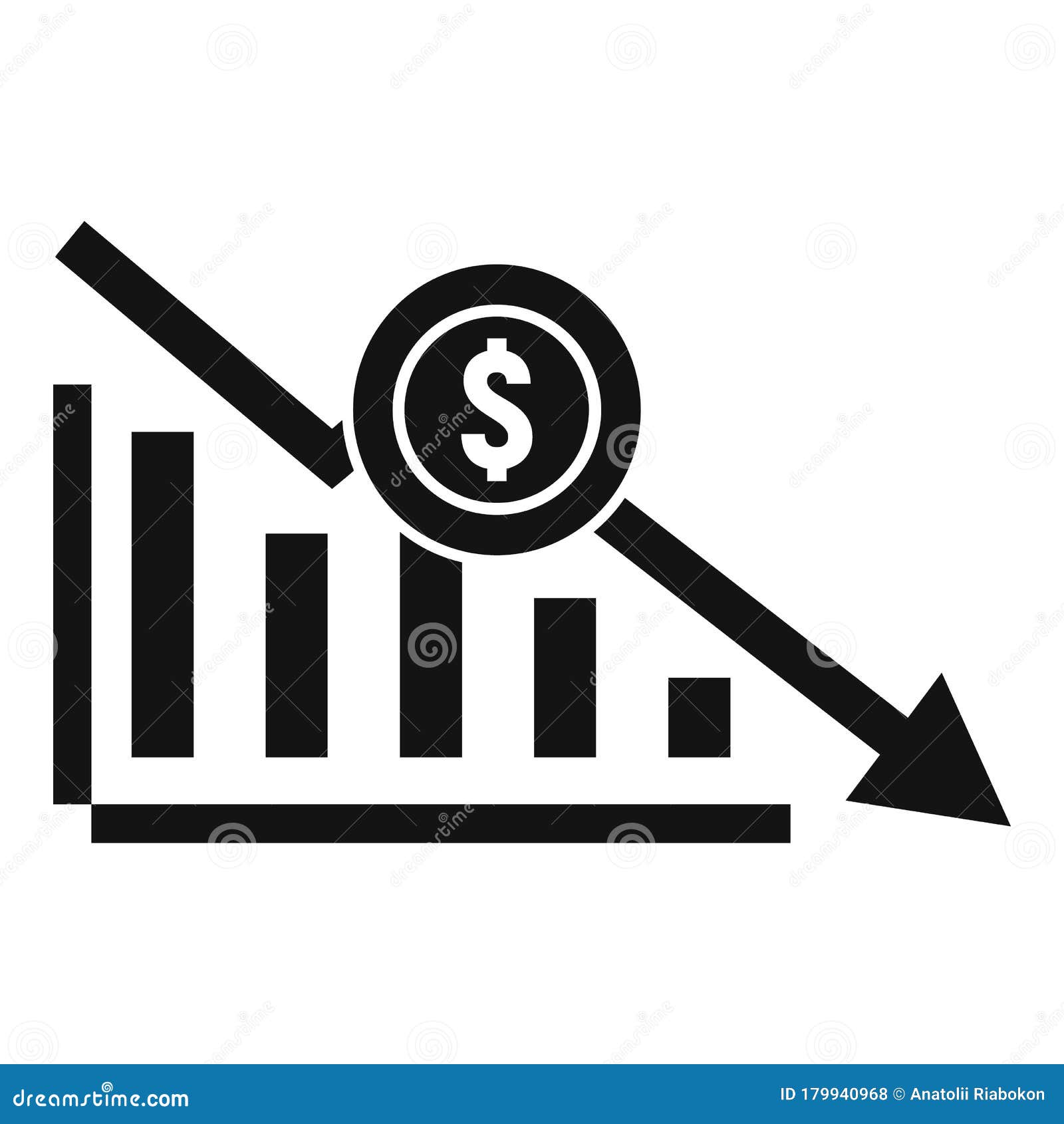 Bankrupt Chart Icon, Simple Style Stock Vector - Illustration of ... Bankrupt Chart Icon, Simple Style Stock Vector - Illustration of ...
