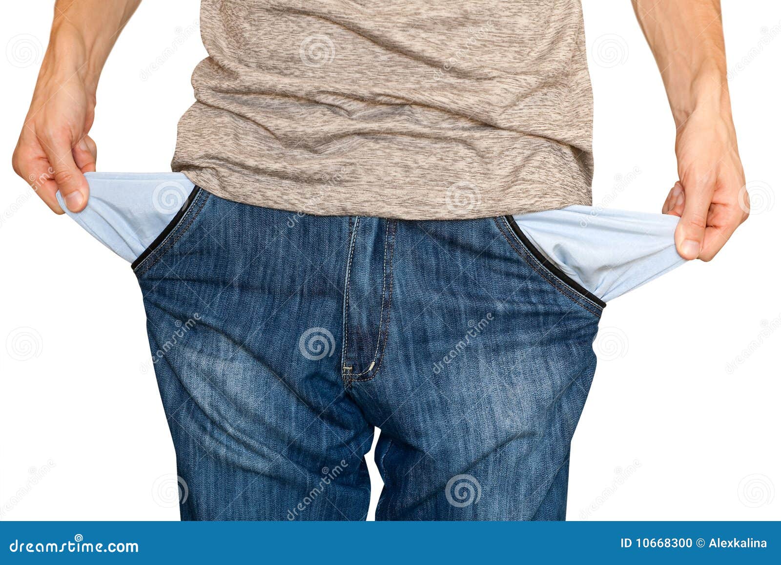 Bankrupt. empty pockets stock photo. Image of business - 10668300