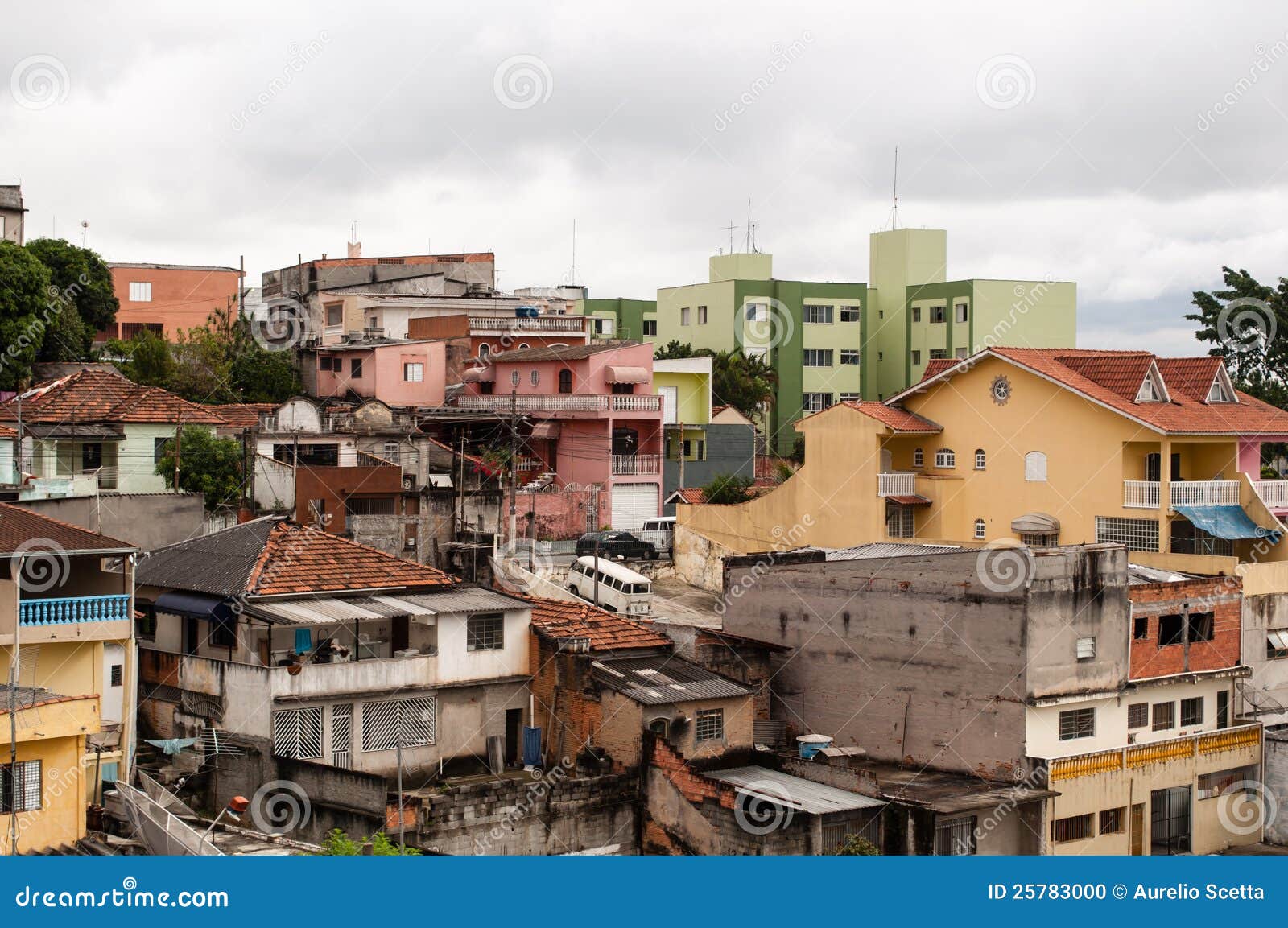 Banlieue De Taudis De Sao Paulo Photo stock - Image du patrimoine ...