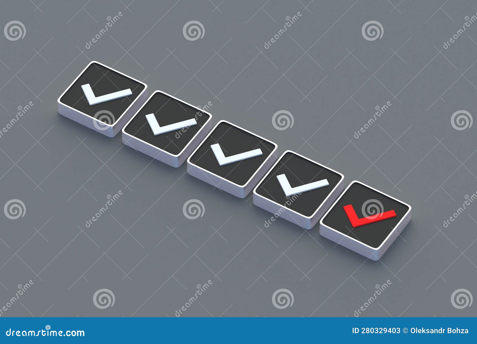 Banned Document. Red Check Mark on Button. Unsuccessful Check. Reject ...