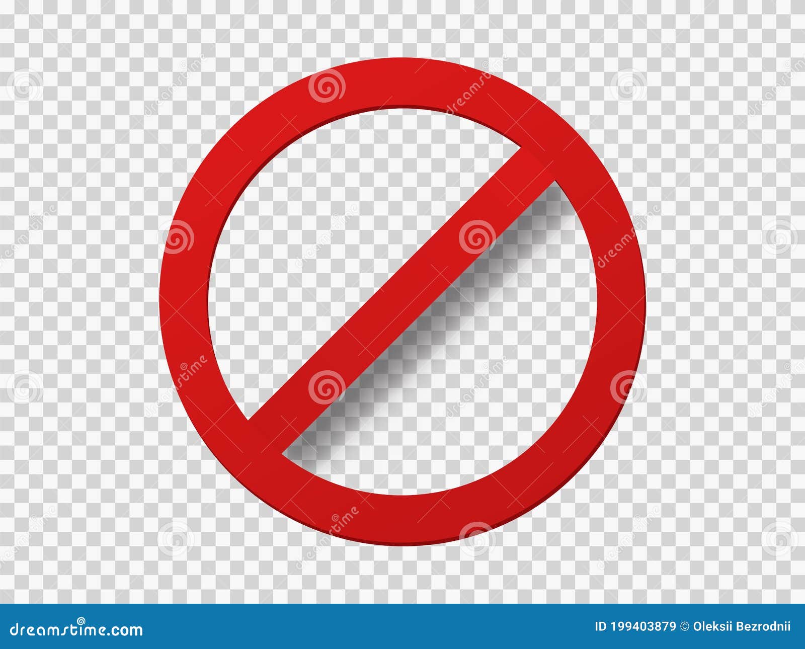 Banned Icon Template. Red Circle With Crossed Out Stripe Symbol Of ... Banned Icon Template. Red Circle With Crossed Out Stripe Symbol Of ...