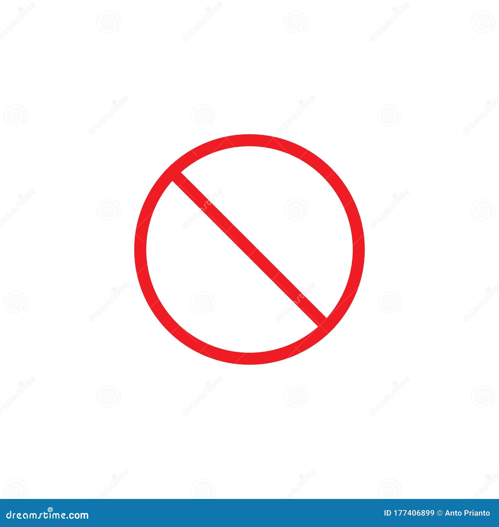 Banned Logo Vector Iluustration Design Template Stock Vector ...