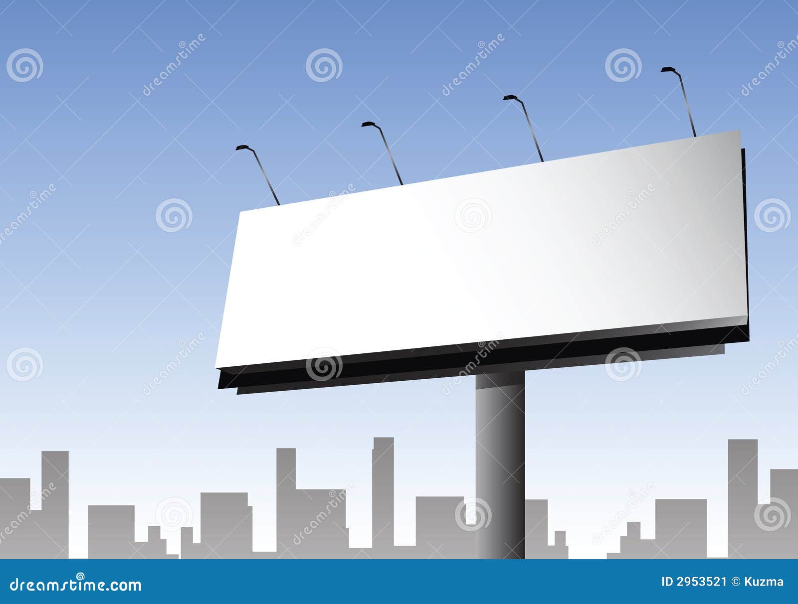 Banner stock vector. Illustration of blank, building, design - 2953521