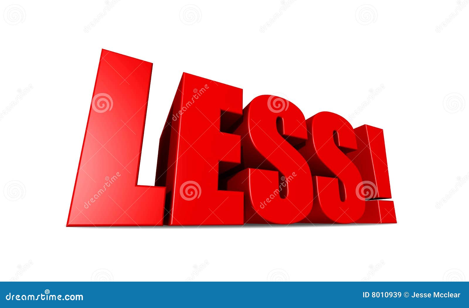 Less Banner stock illustration. Illustration of artistry - 8010939