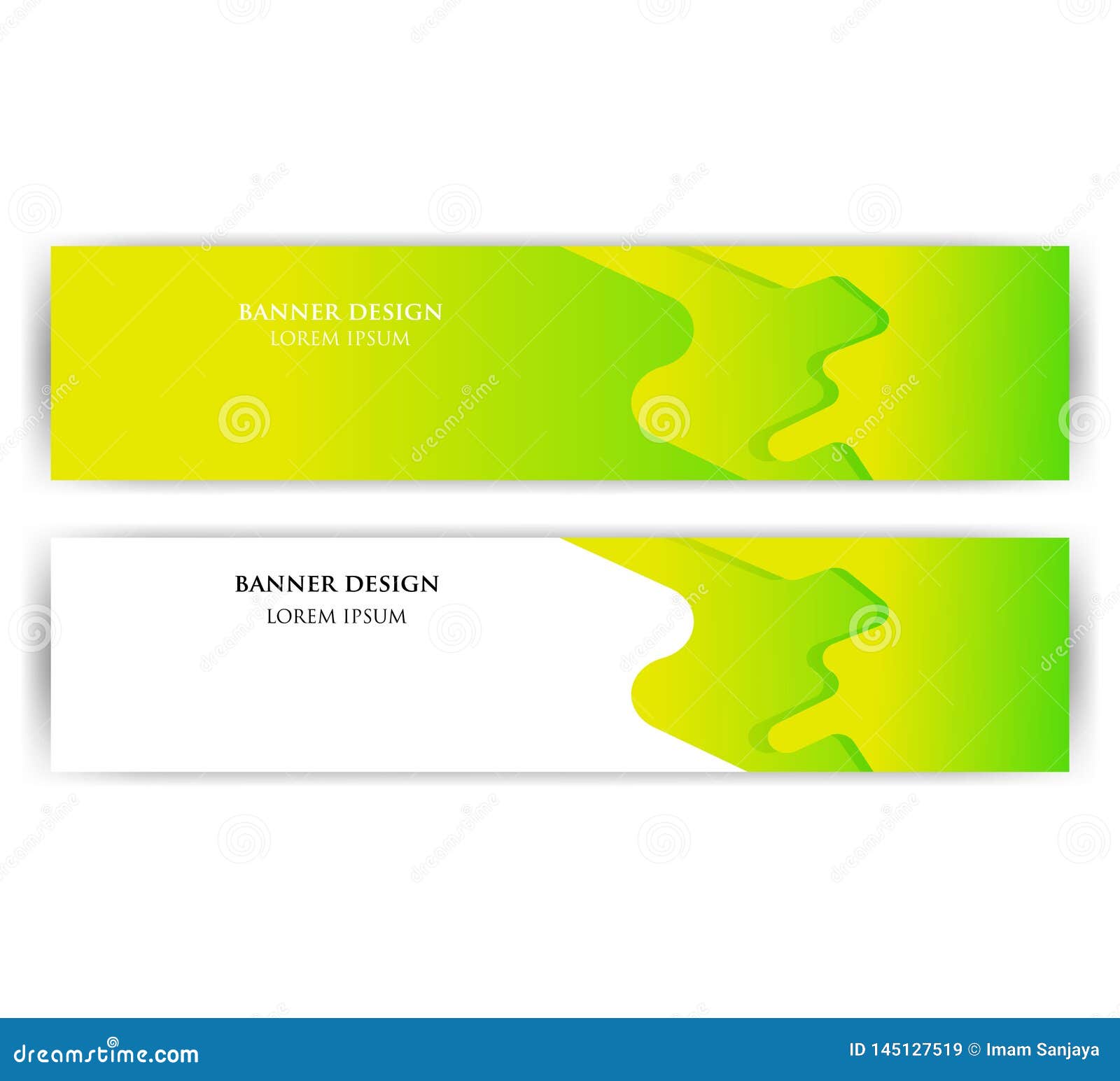 Banner with Abstract Design. the Image Can Be Used To Design a Banne ...