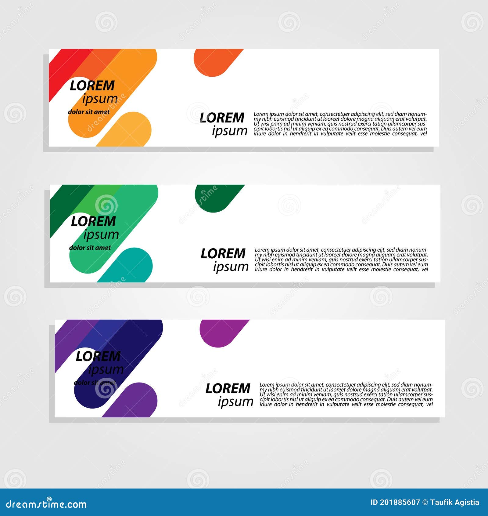 Banner Background Design Vector with Elegant and Simple Style with ...