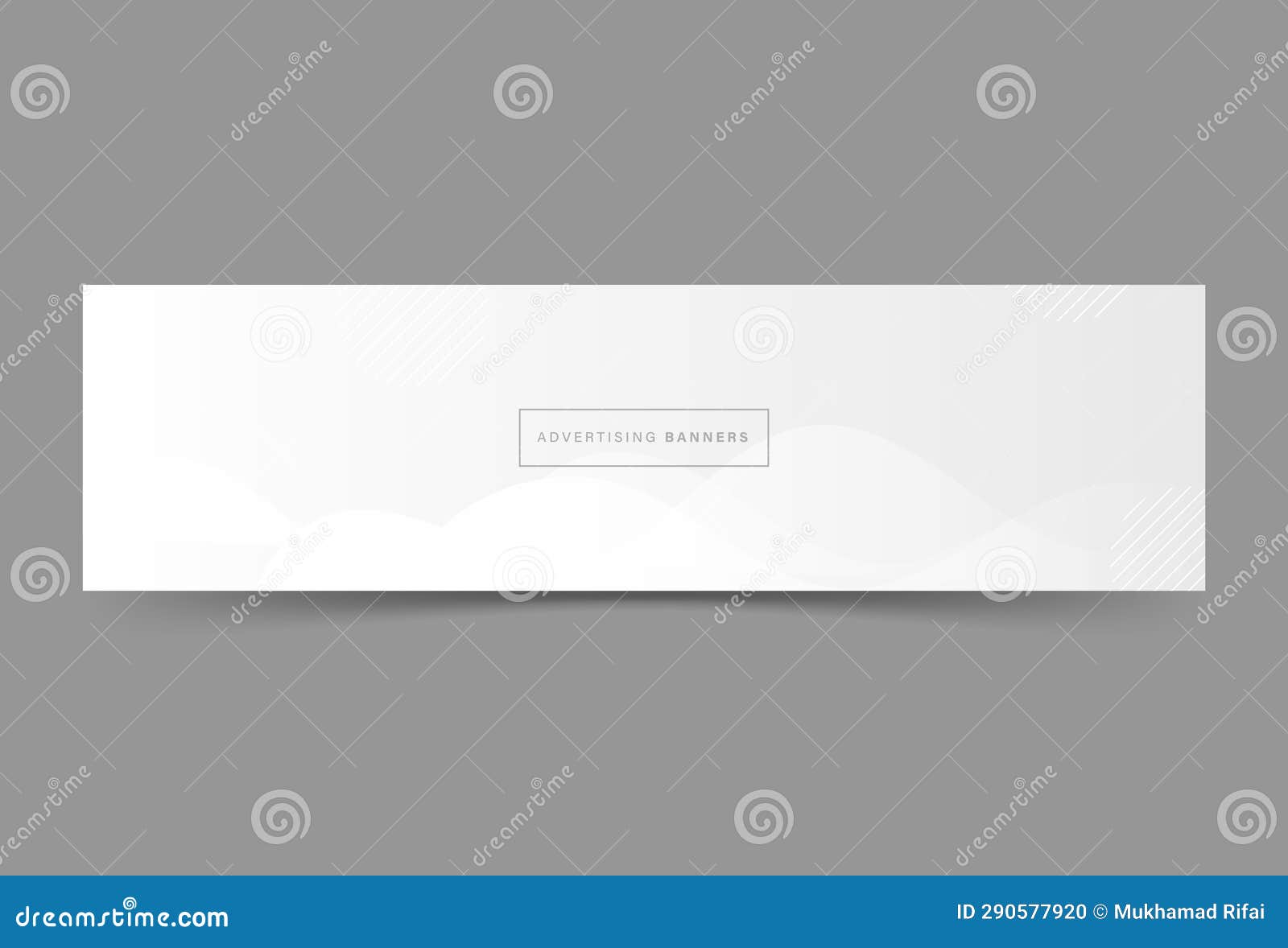 Banner Background. Gray and White. Wave Effect . Geometric. Abstract ...