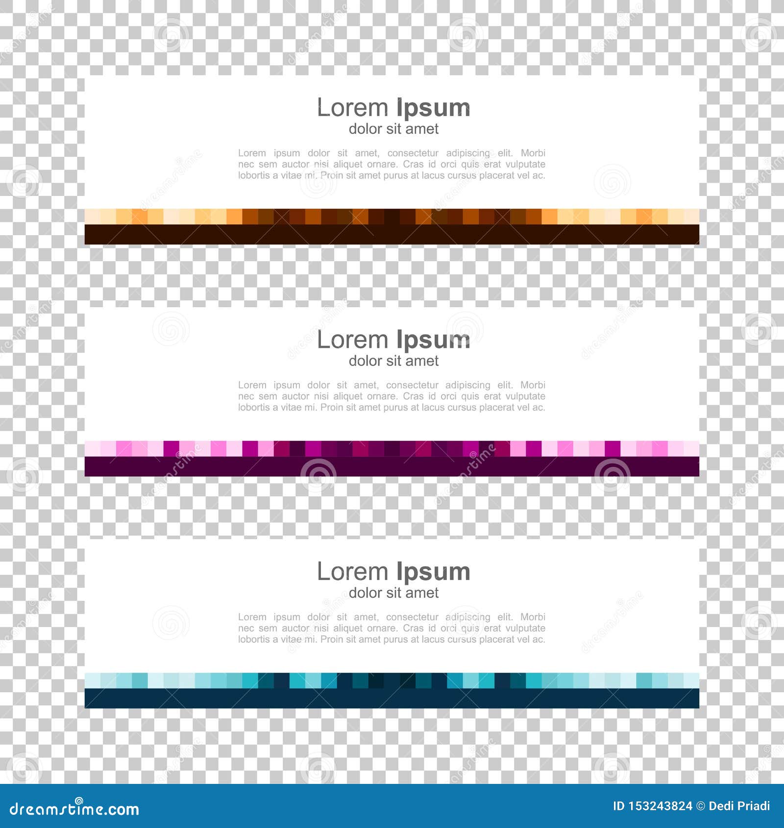 Banner Background.Modern Template Design.pixel,block,grid Vector Design ...