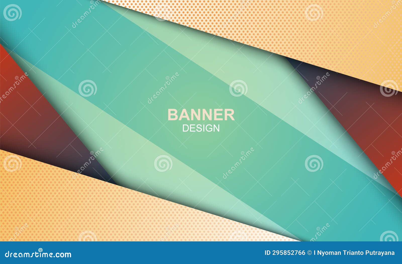Banner Background with Stripes Background Stock Vector - Illustration ...