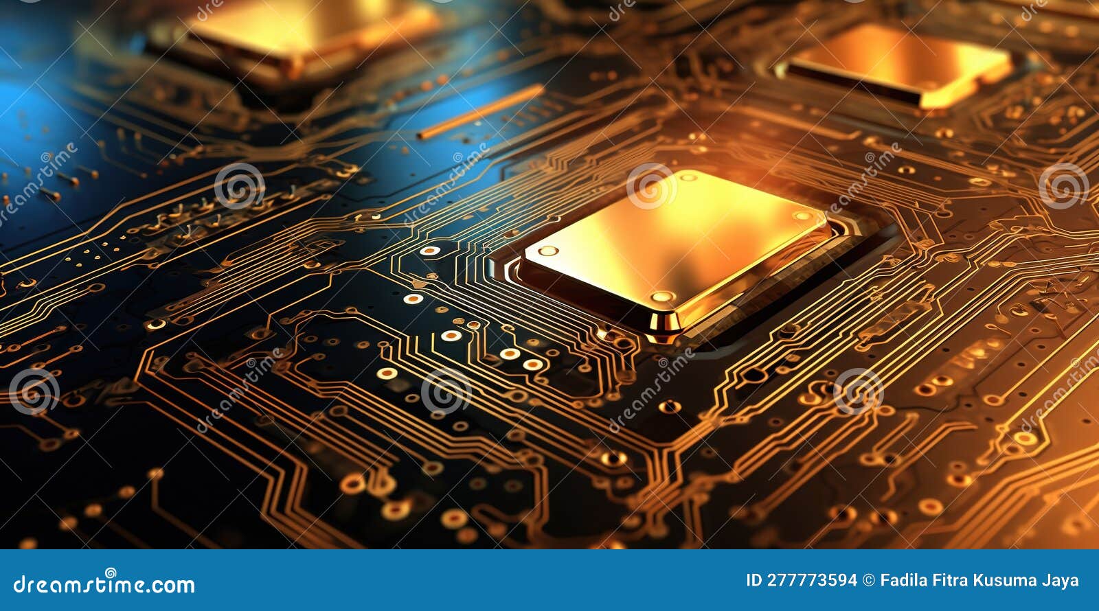 Banner for Technology Website Background Stock Illustration ...