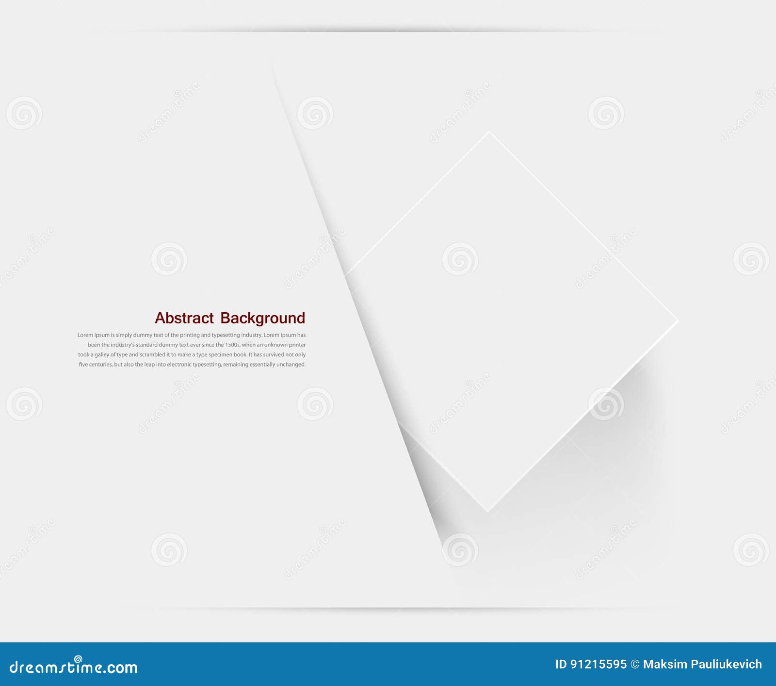 Banner Background. White Line Stock Illustration - Illustration of ...