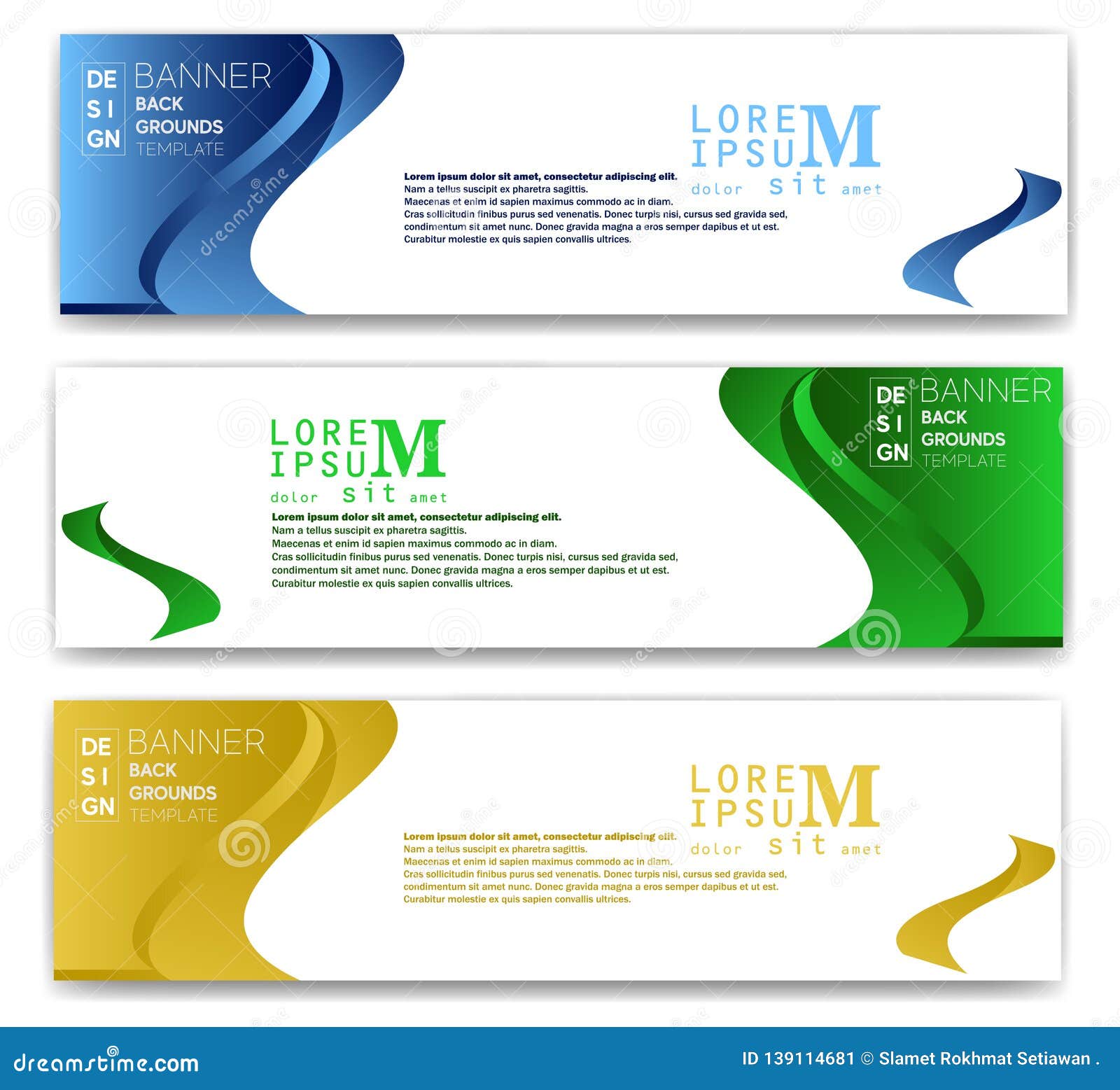 Abstract Banner Design Template Stock Vector - Illustration of banner ... Abstract Banner Design Template Stock Vector - Illustration of banner ...