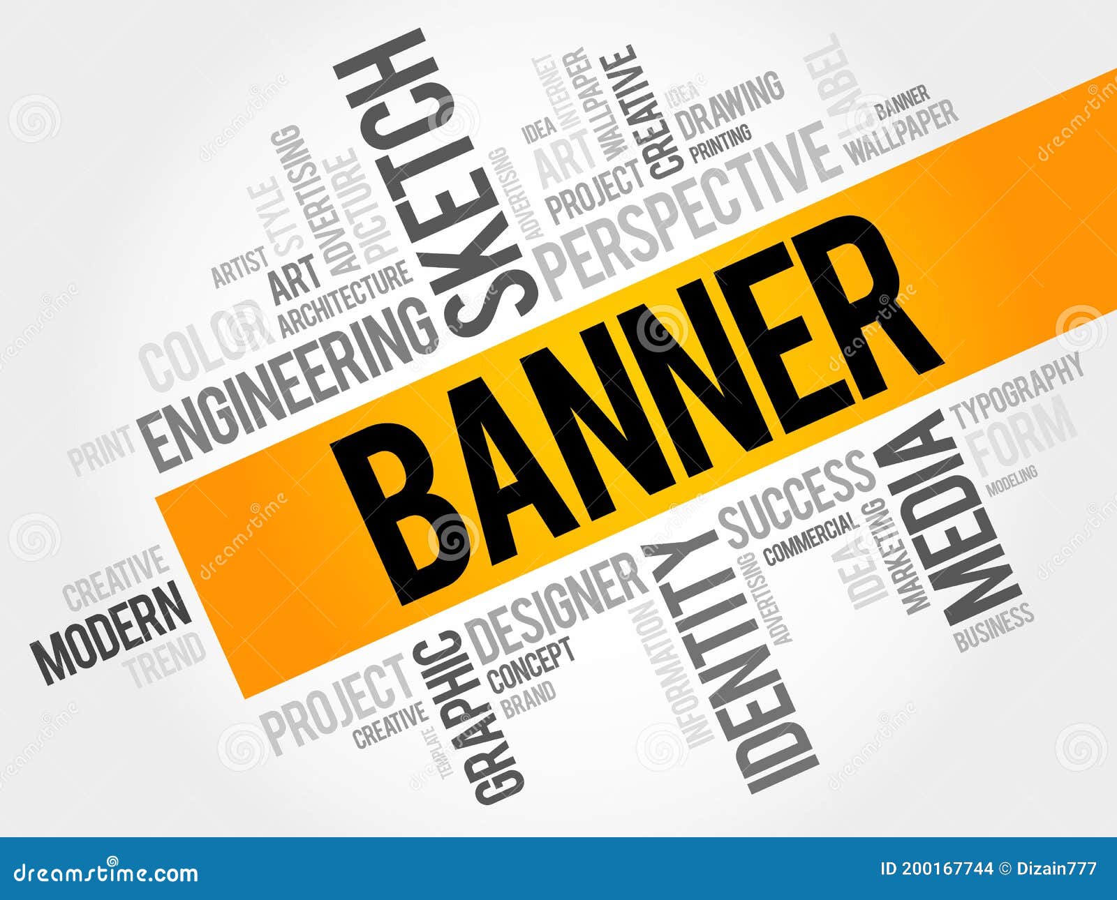 BANNER stock illustration. Illustration of development - 200167744