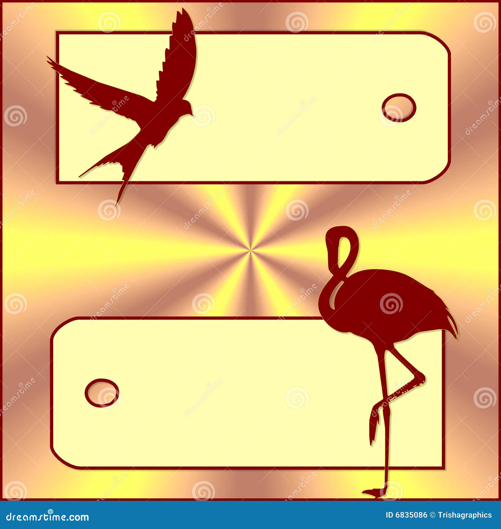 Banner birds stock illustration. Illustration of expressions - 6835086