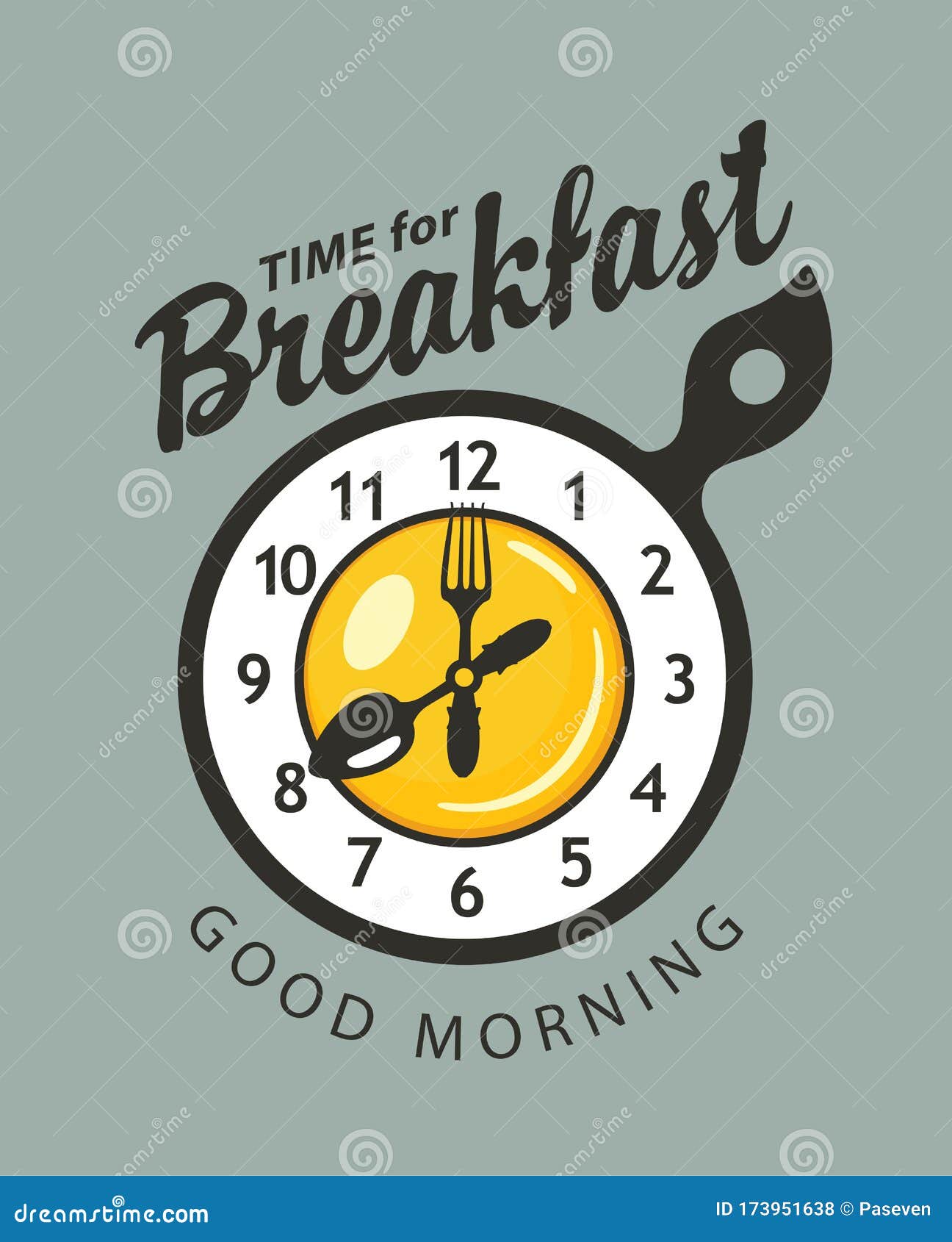 Hands With Fork Picking Pie Chart Parts Cartoon Vector | CartoonDealer ...