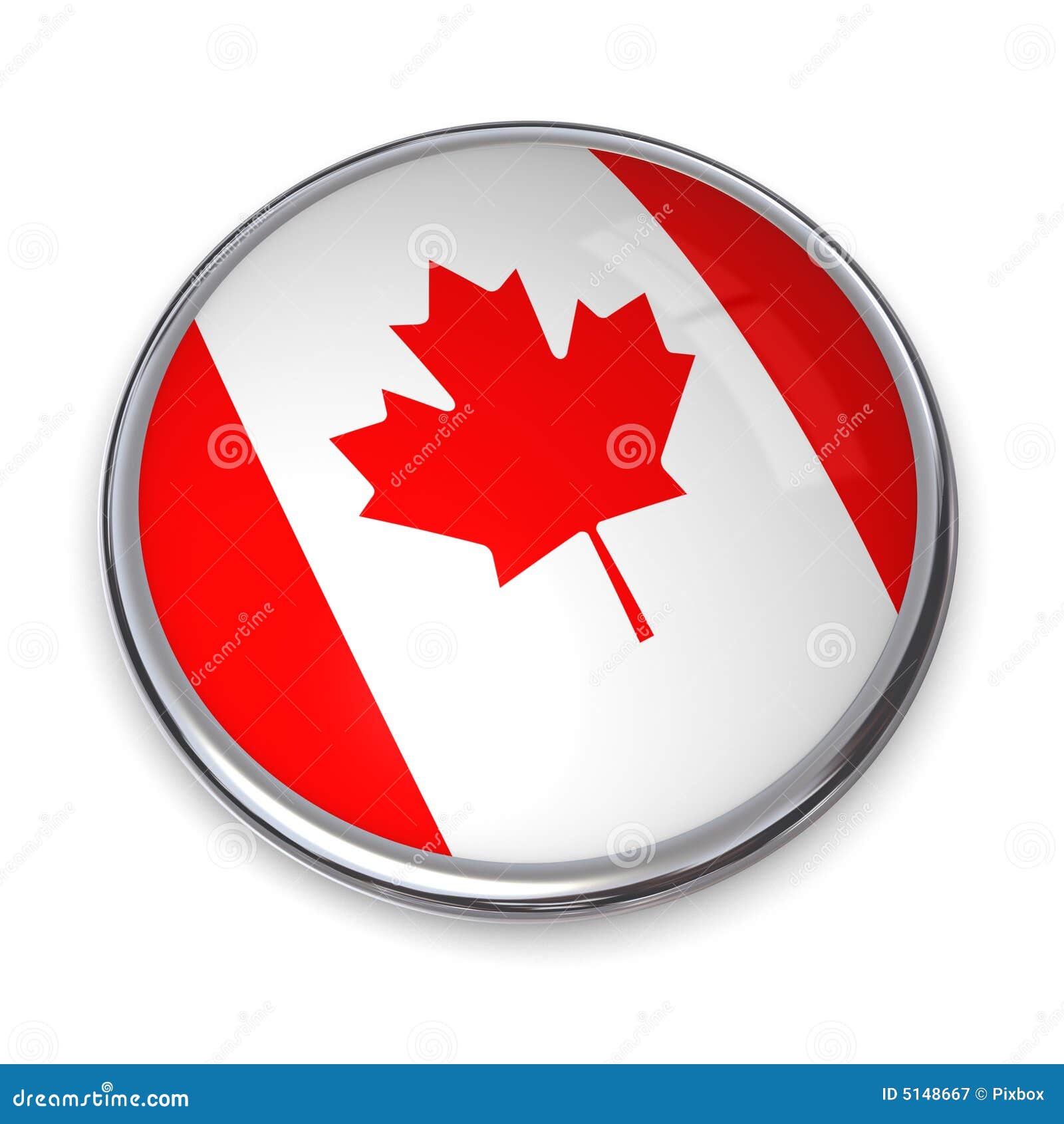 Banner Button Canada stock illustration. Illustration of round - 5148667