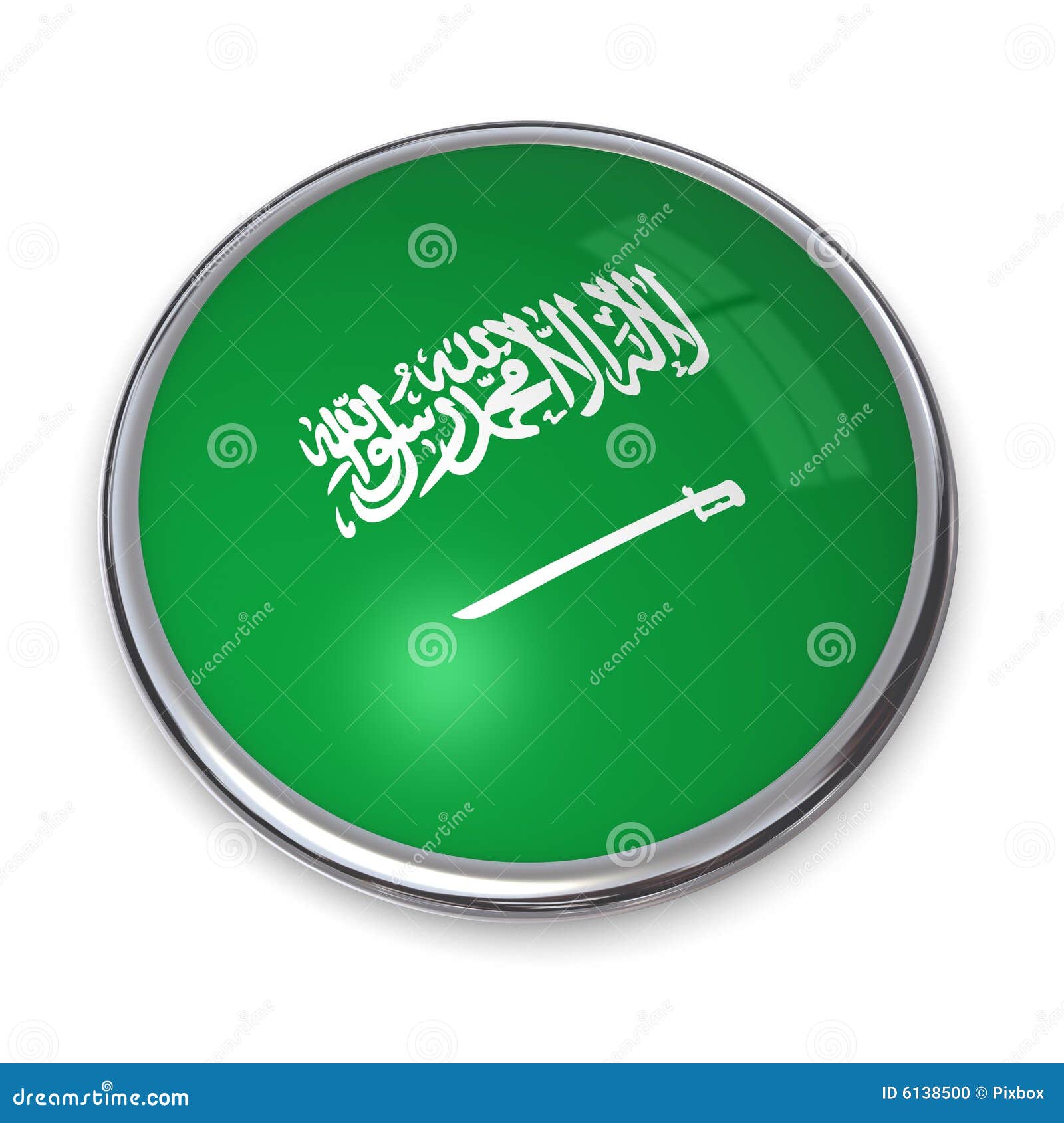 Banner Button Saudi Arabia stock illustration. Illustration of flag ...