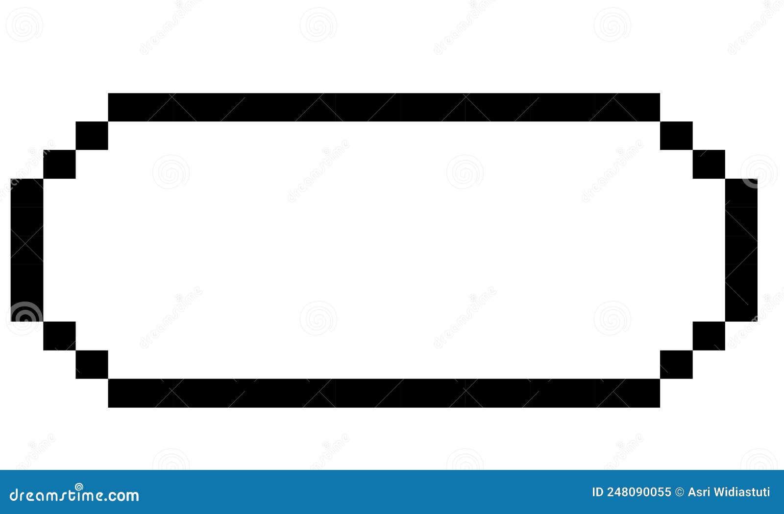 Banner Pixel Games for Conversationor Signs Stock Illustration ...