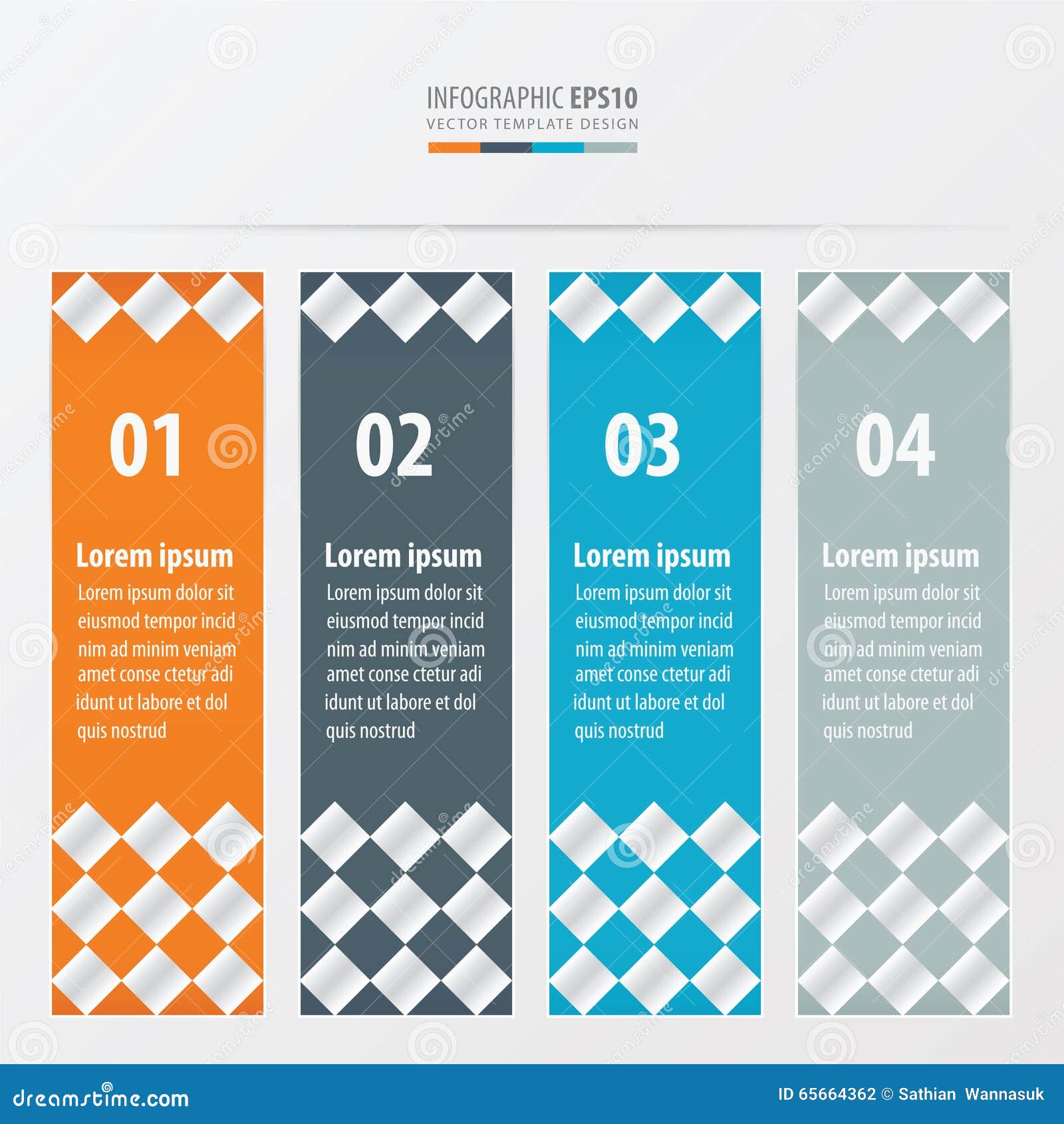 Banner Checker Style Orange , Blue, Gray Color Stock Vector ...