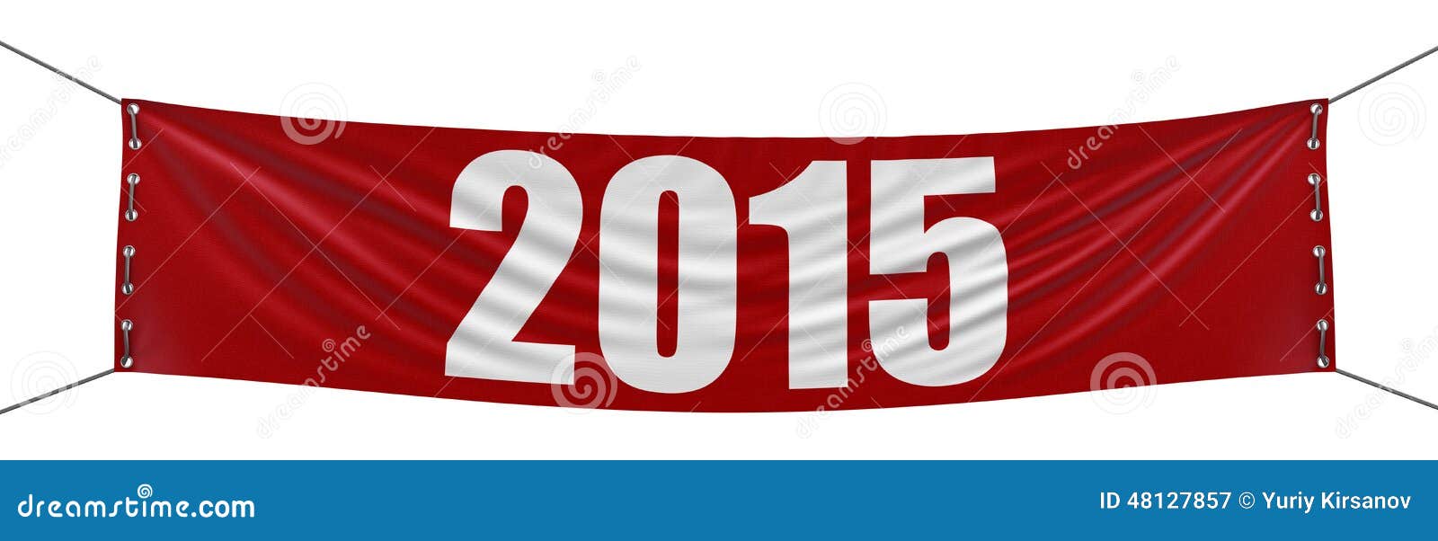 2015 Banner (clipping Path Included) Stock Illustration - Illustration ...