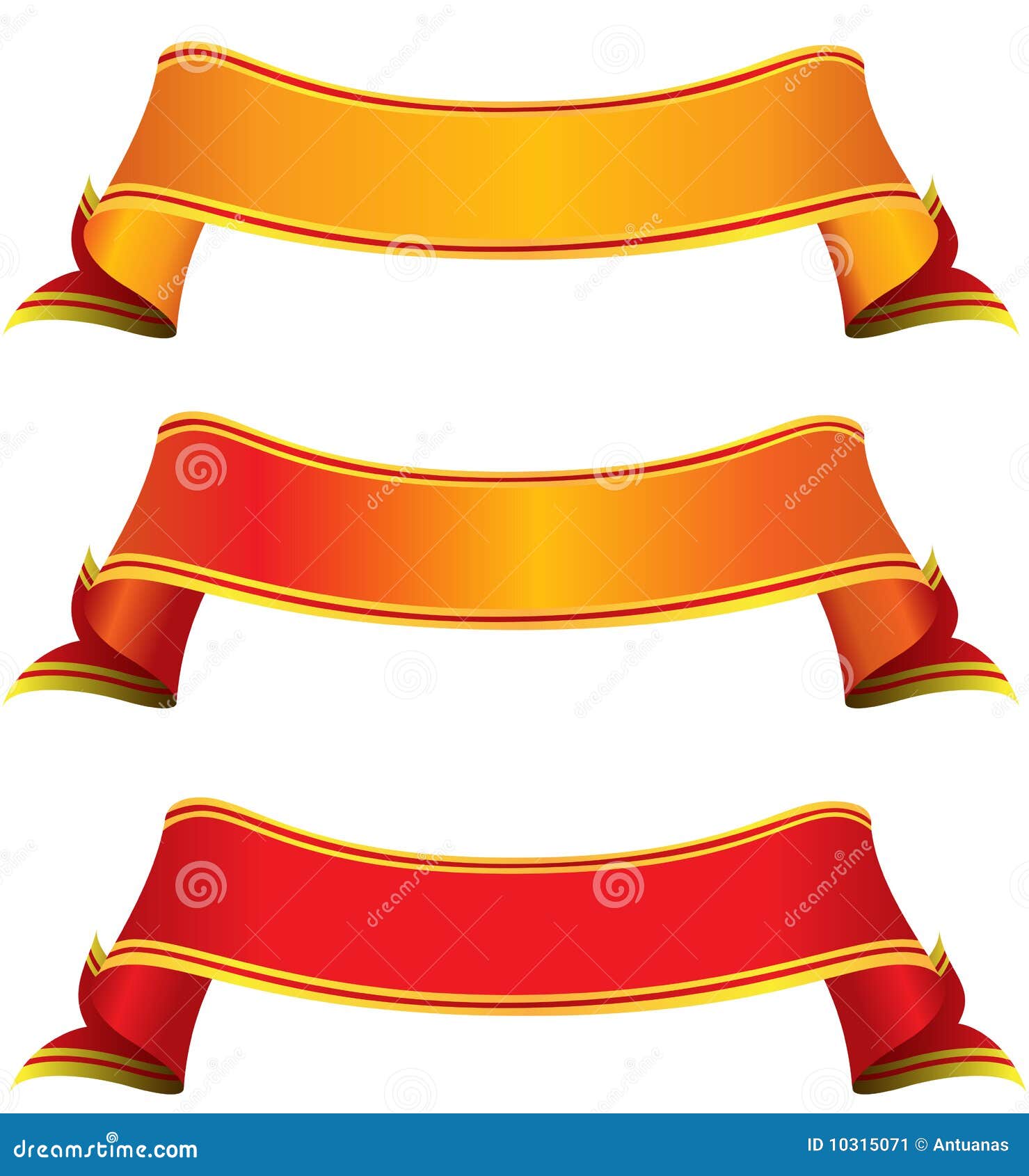 Banner collection stock vector. Illustration of drawing - 10315071