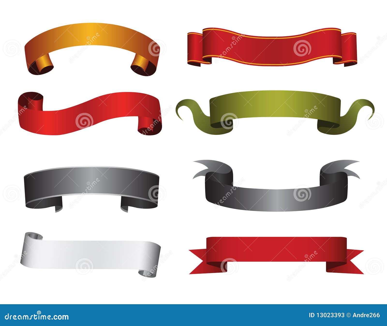 Banner collection stock vector. Illustration of vector - 13023393